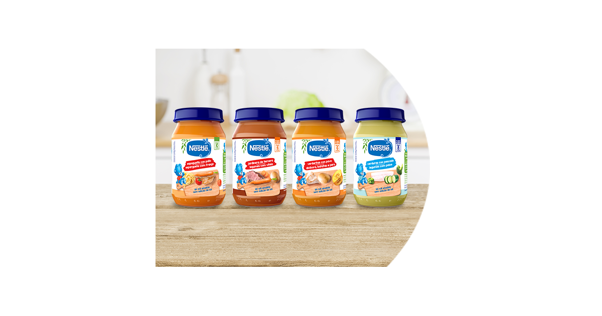 Purés para bebés Comida y Cena| Nestlé Bebé