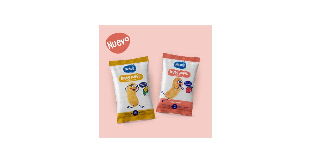 Nestlé Happy Puffs - El snack nutritivo para bebés