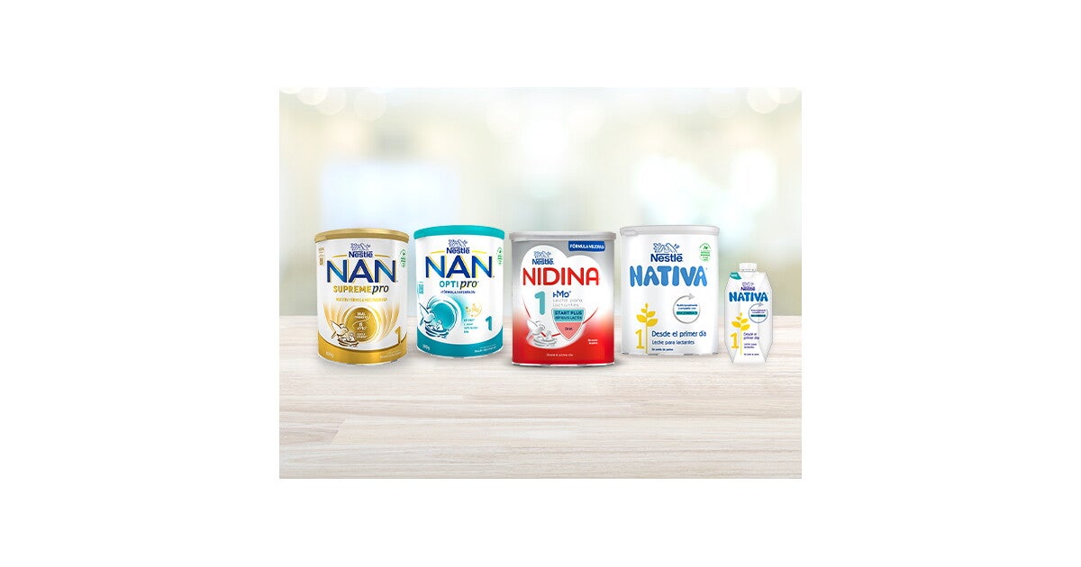 Descubre las leches de fórmula de inicio| Nestlé Bebé