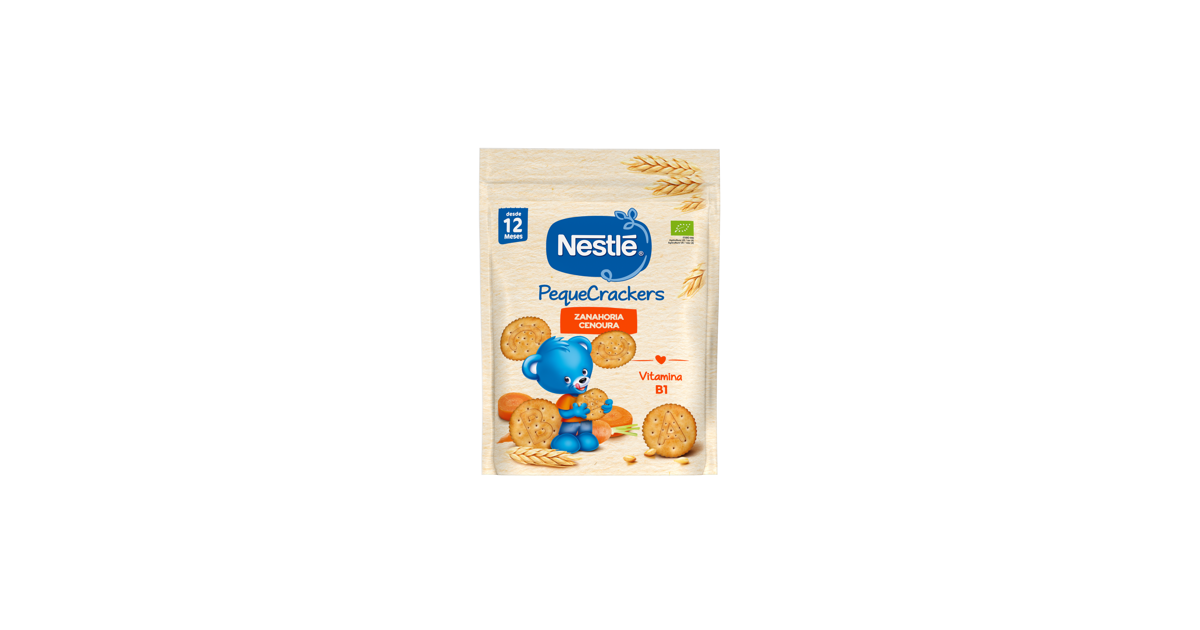 Crackers Nestlé Pequecrackers Zanahoria | Nestlé Bebé
