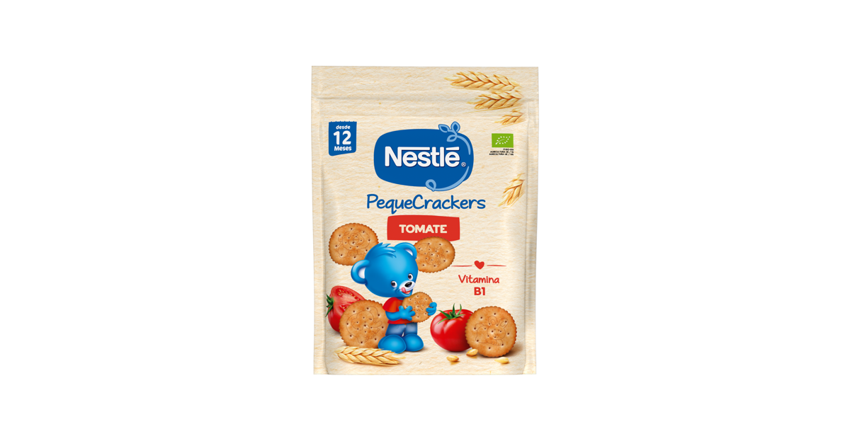 Crackers Nestlé Pequecrackers Tomate | Nestlé Bebé